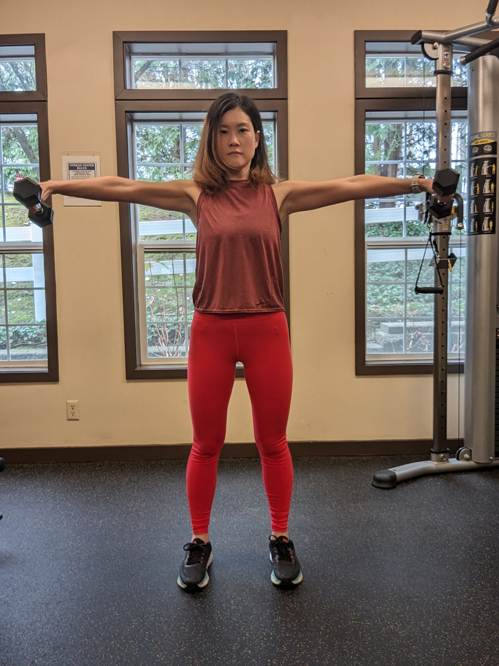 Shoulder lateral raise | Workouts | NakaNaka Mom Fitness