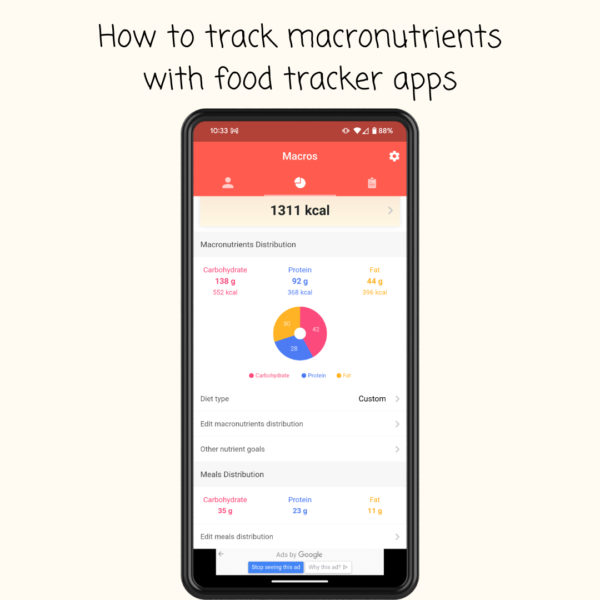 how to track macronutrients with food tracker apps | NakaNaka Mom Fitness